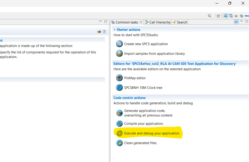 Solved: Unable to program binary image in SPC58NH-DISP boa... - STMicroelectronics Community