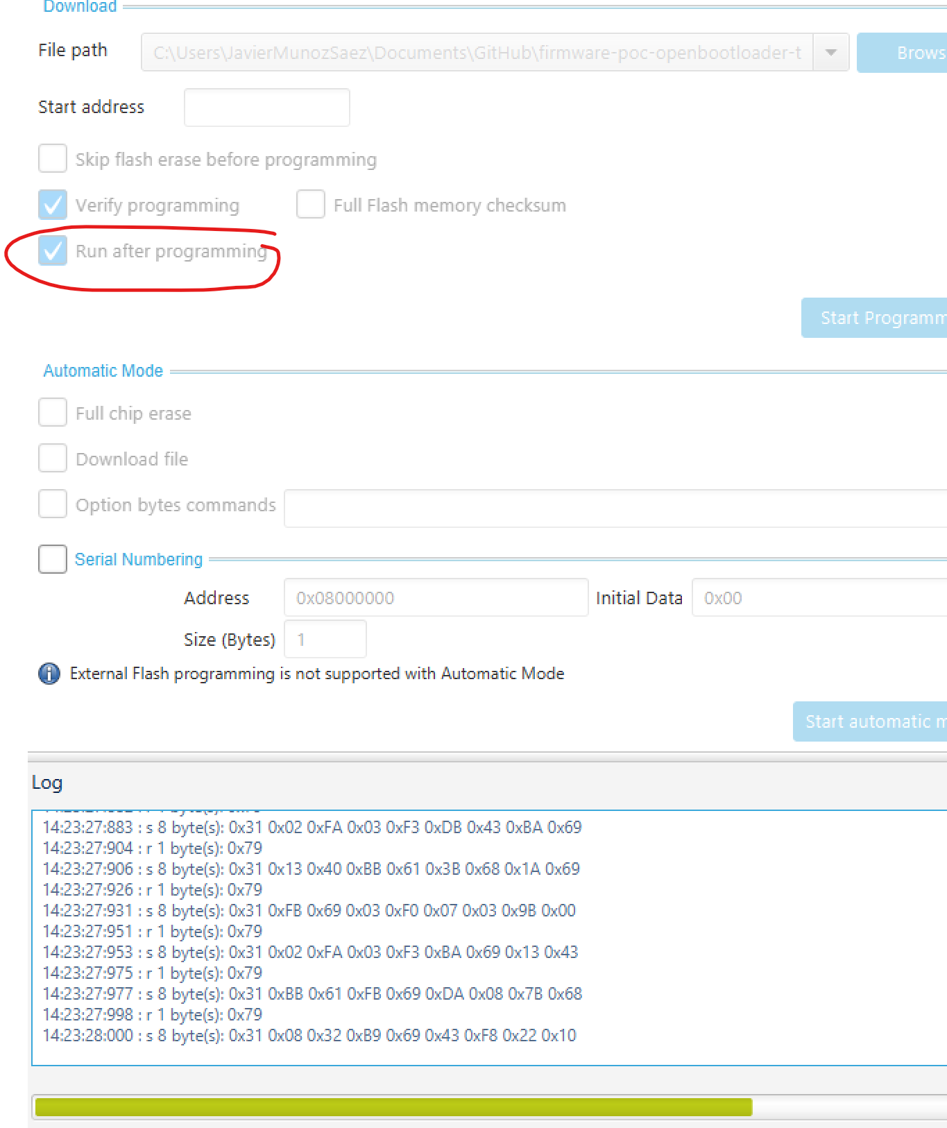 Does System Bootloader Eventually Timeout And Ju Stmicroelectronics Community