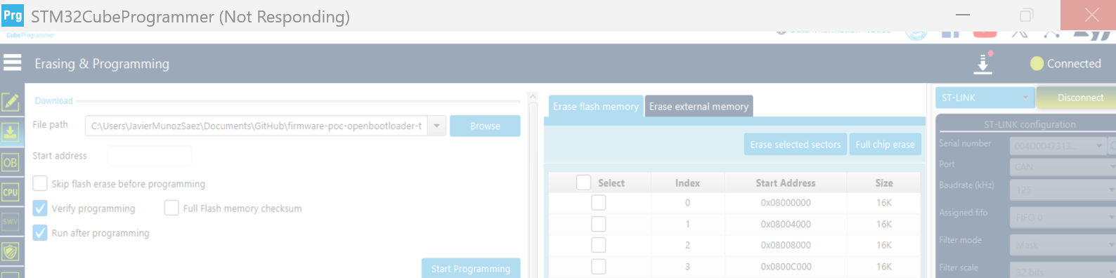 Does System-bootloader eventually timeout? (and ju... - STMicroelectronics Community
