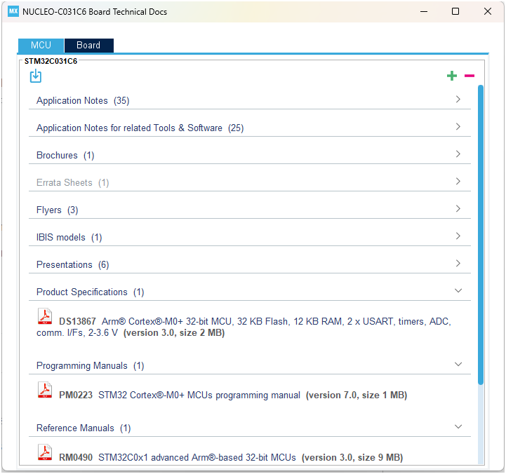 Solved How To Find Documentation Of Target Mcu Within Stm Stmicroelectronics Community