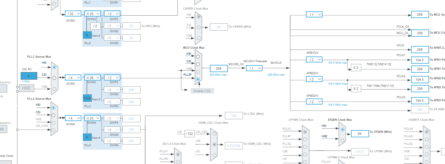 Solved: Problem with PLL while using STM32MP157A engineeri... - STMicroelectronics Community