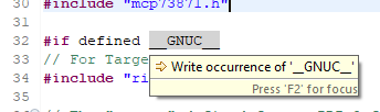 Why does testing a preprocessor symbol show as a W ...