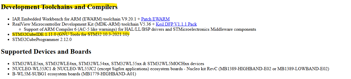 Solved: Can't build STM32WL FUOTA examples with STM32CubeI... - STMicroelectronics Community