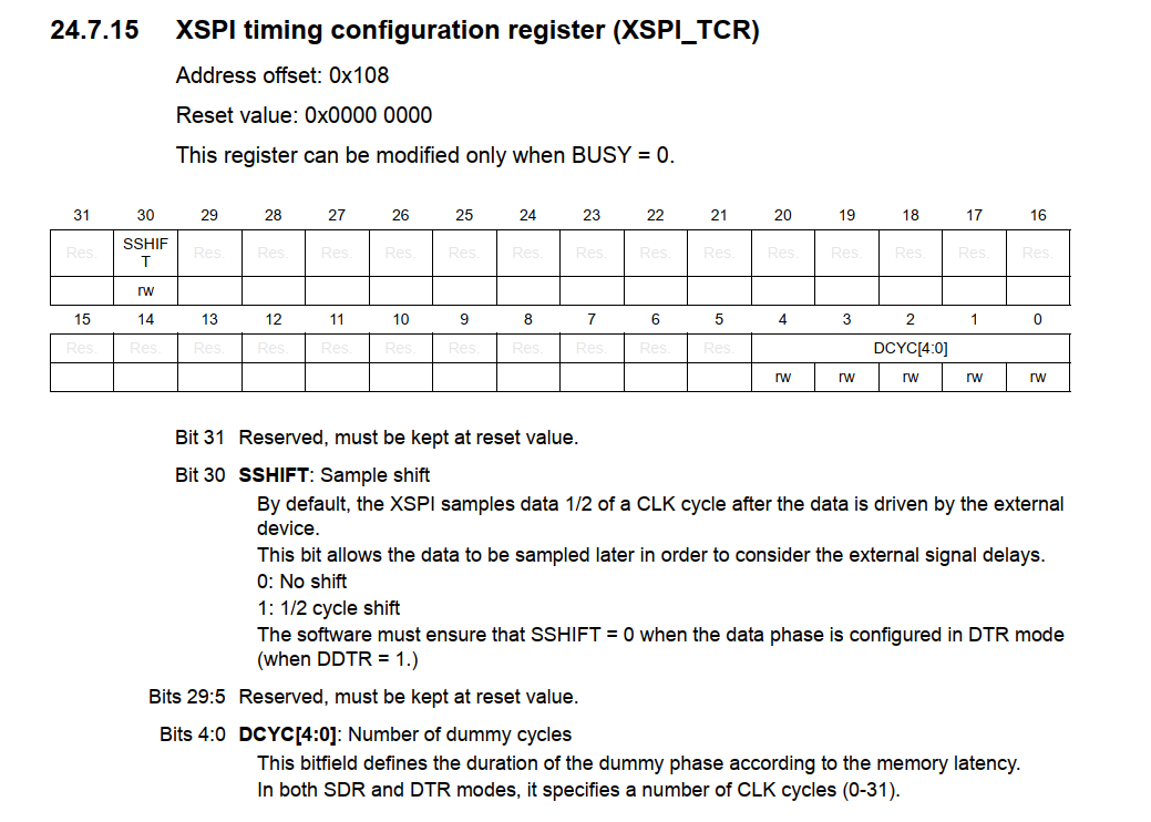 Solved: RM0477 Reference manual documentation error - STMicroelectronics Community