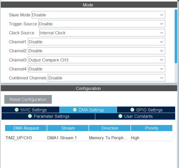STM32F407 Waveform with TIM and DMA - STMicroelectronics Community
