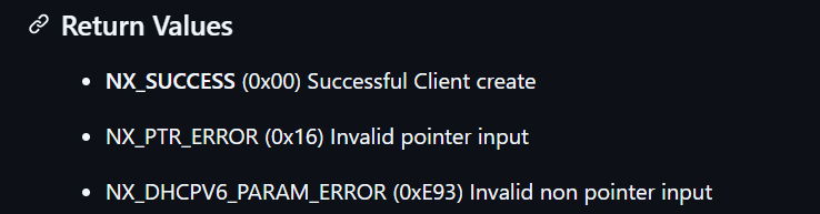 Bug in AZRTOS netx-duo-dhcpv6-client function nx_d... - STMicroelectronics Community