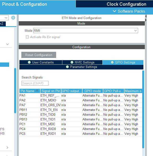 STM32f407Vet6 gets stuck in MX_LWIP_Init(); - STMicroelectronics Community
