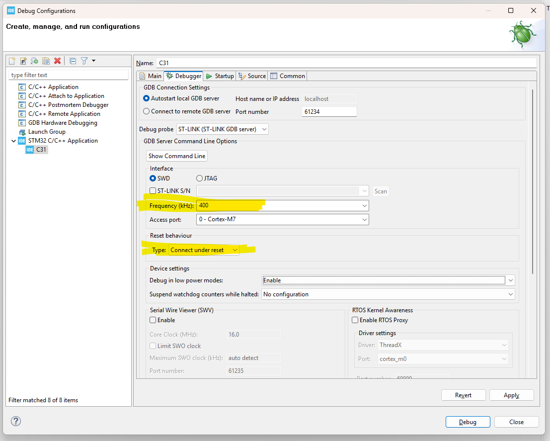 Solved: Code Debugging using STLINKV2 - STMicroelectronics Community