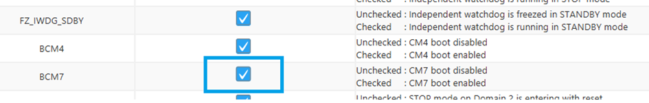 How To Enable Disable Cores On Dual Core Stm32h7 U Stmicroelectronics Community