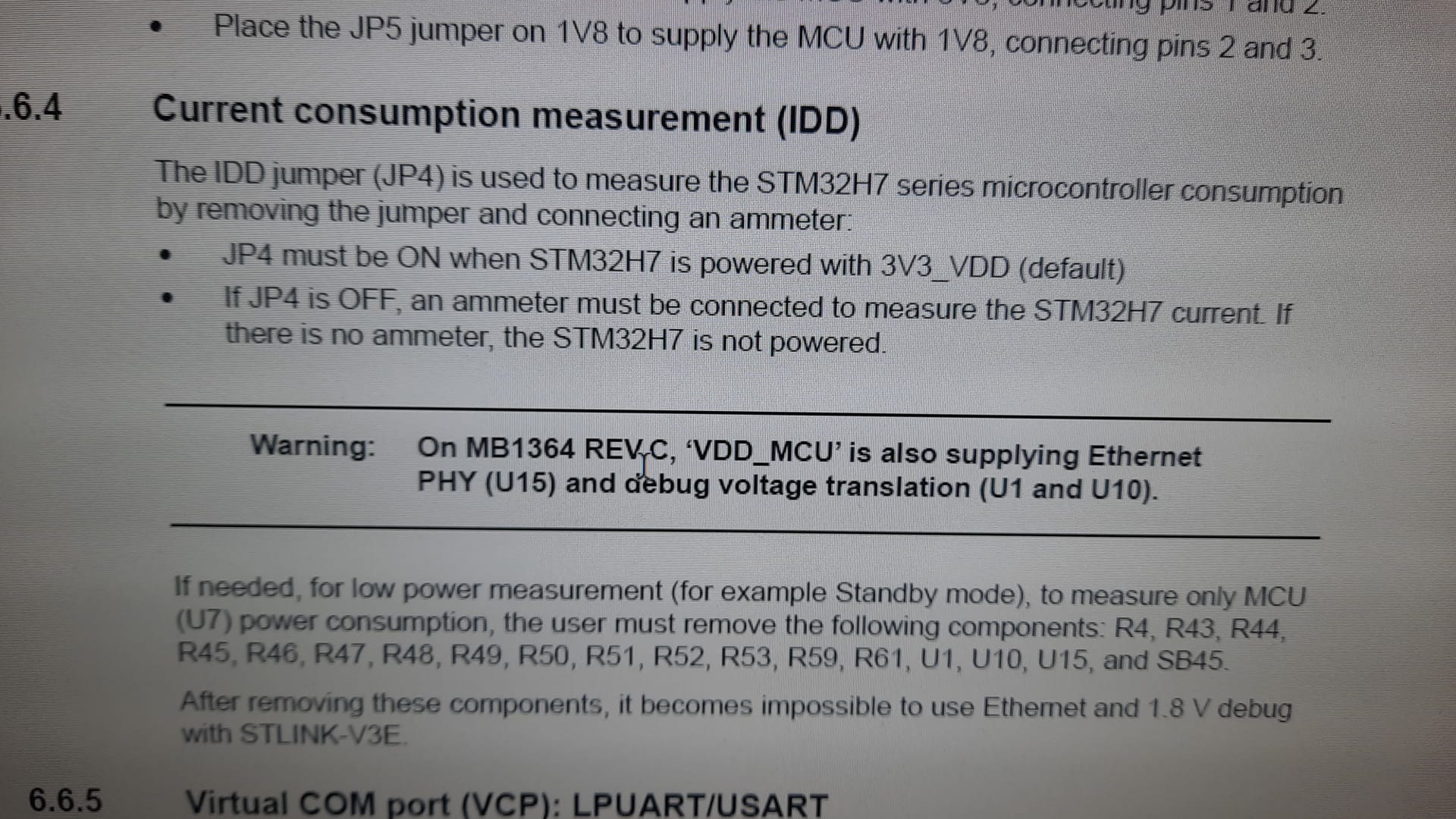 Solved: Stm32H723 Stop mode high current 4mA !! - STMicroelectronics Community