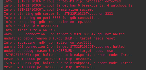 Solved: STlink can't connect to device [stm32f103c8t6 blue ...