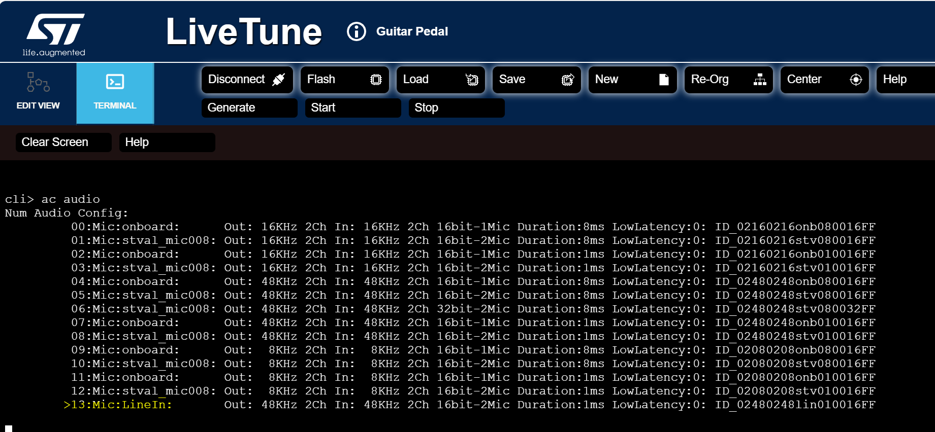 How to use the line level input of a STM32H735G-DK... - STMicroelectronics Community