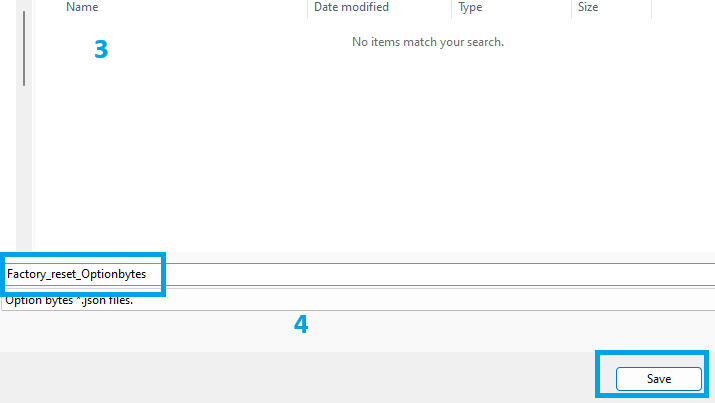 Restoring The Stm32 Option Bytes To Their Factory Stmicroelectronics Community 