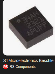 Solved: Identify this component - LIS344ALH? - STMicroelectronics Community