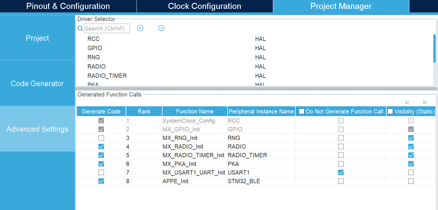 Solved: STM32WB05KZV6TR BLE compile issue - Page 2 - STMicroelectronics Community