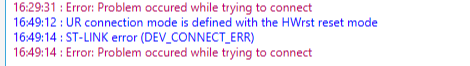Solved: Can't connect to the MCU via STLinkV2 [ST-LINK err ...