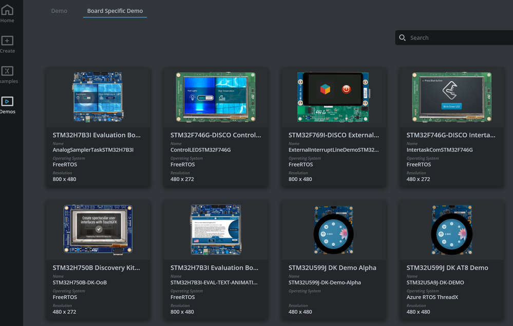 Solved: Question about the TouchGFX interface - STMicroelectronics Community